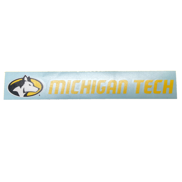 #43xx Michigan Tech Logo Vinyl Transfer Decal From Potter Decals ...